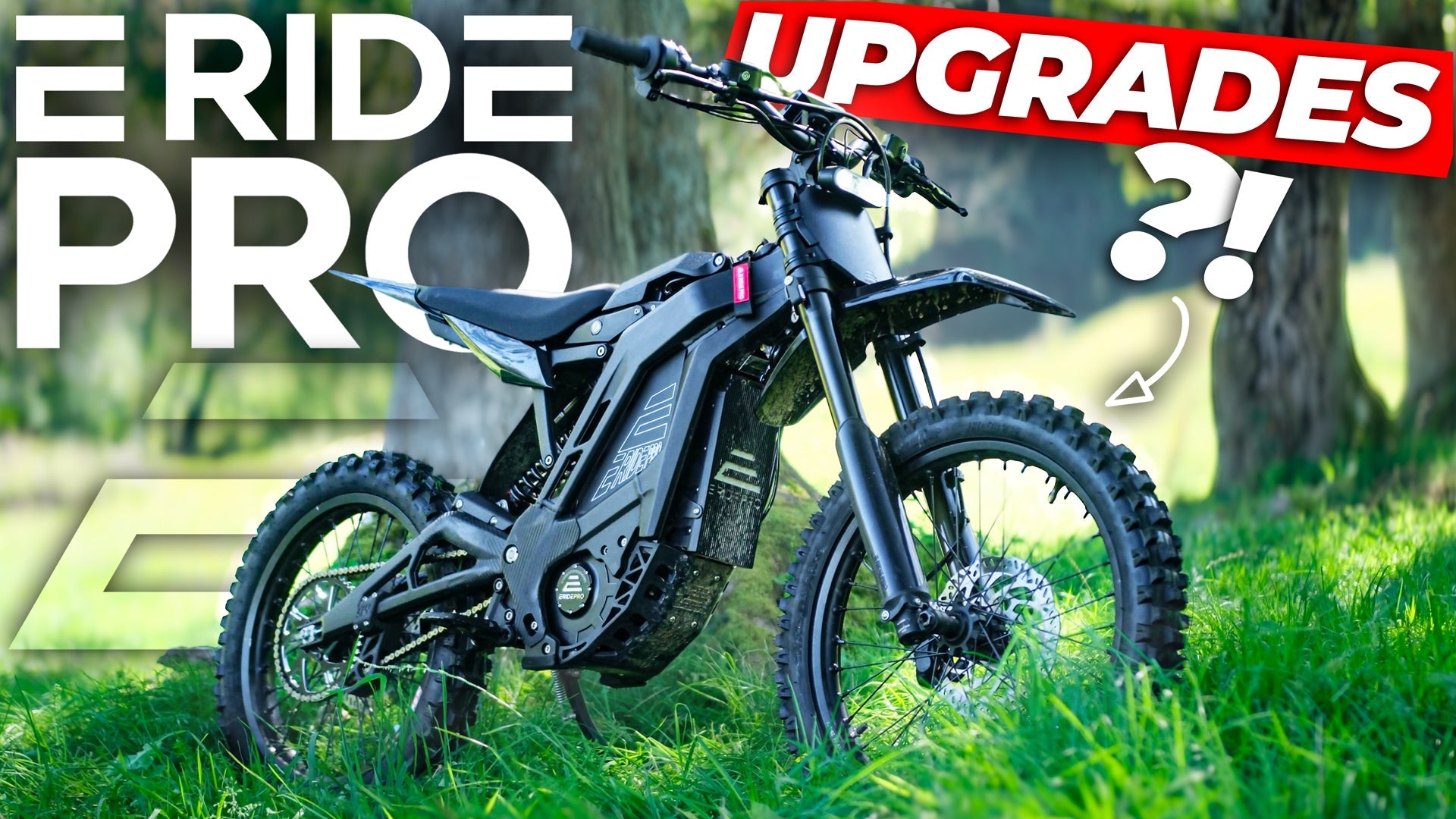 Upgrades de base ERIDE PRO – JW SHOP
